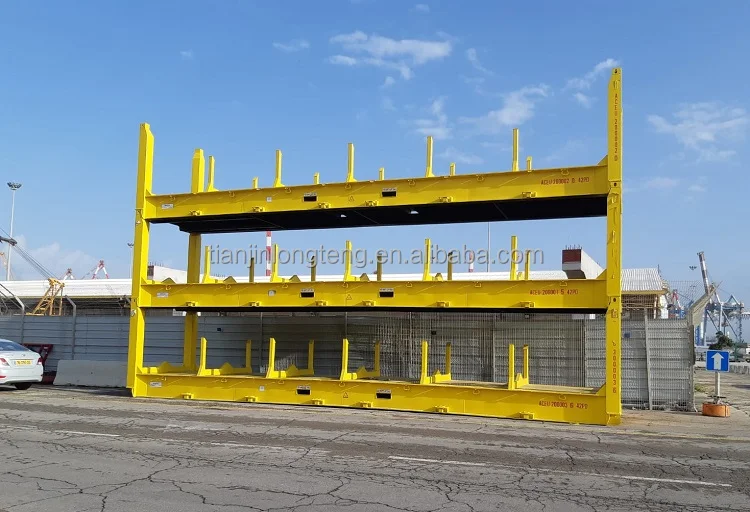 20 Flat Rack Flatrack Shipping Container With Fixed Corner Post For ...