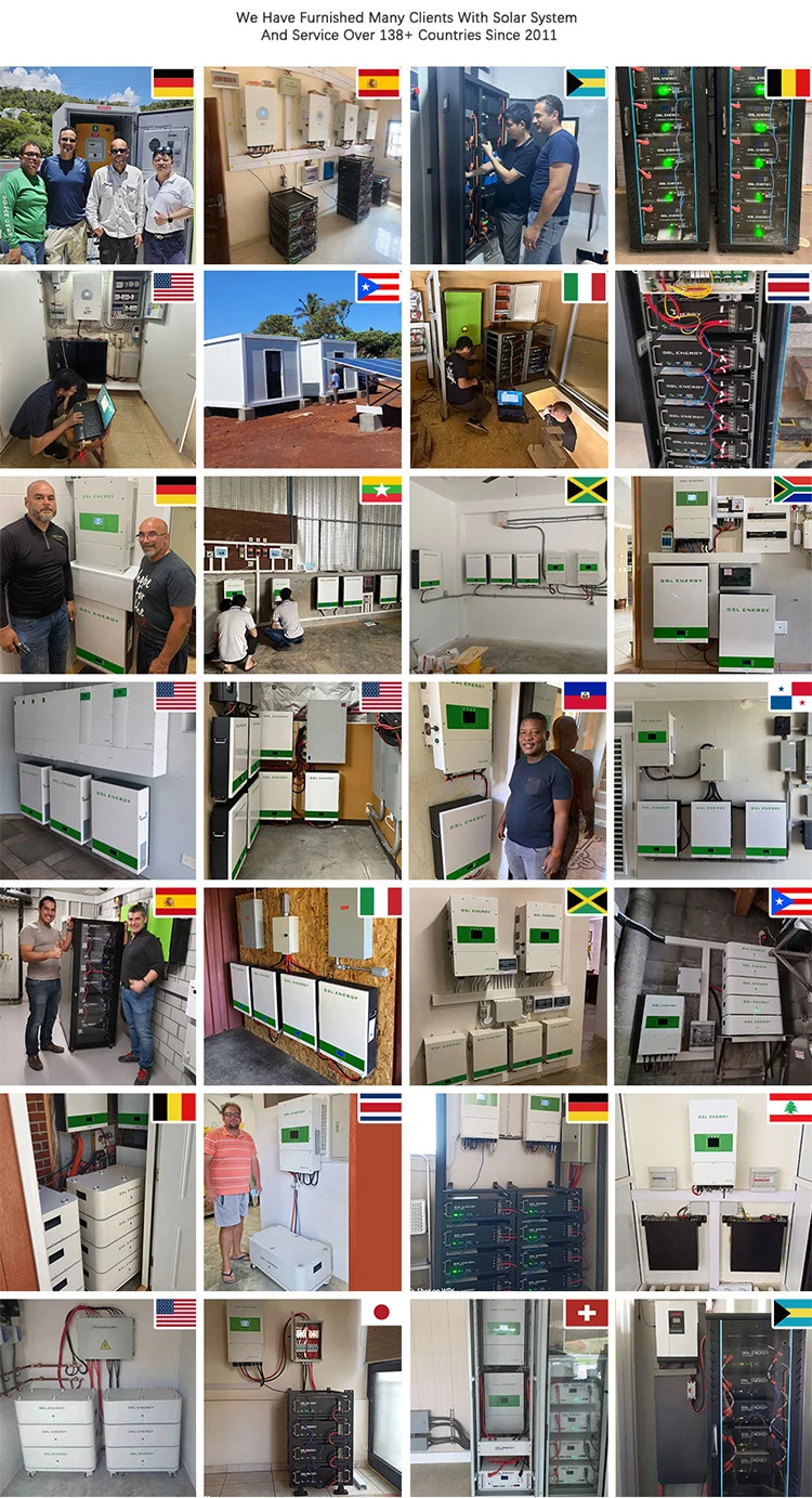 GSL ENERGY 48V Lifepo4 Battery - 20kwh All in One System