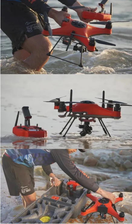 Swellpro Ip67 Splash Sailor Splashdrone 3+ 4 Drone Wifi Rescue 4k Hd ...