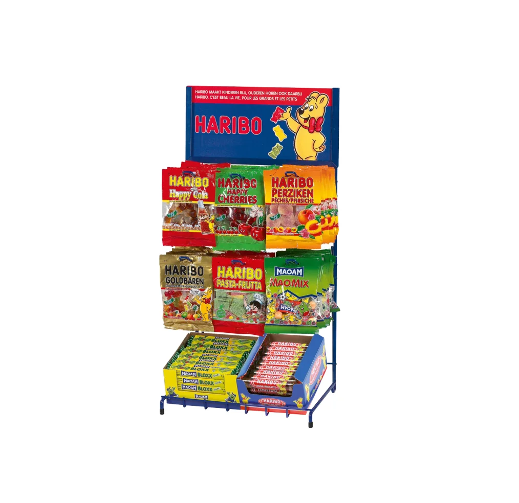Haribo Candy Display Rack Snack Display Stand - Buy Modern Display ...