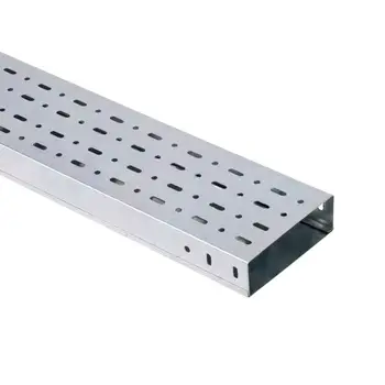 Galvanized Cable Trays Stainless Steel Aluminum Perforated Cable Tray ...