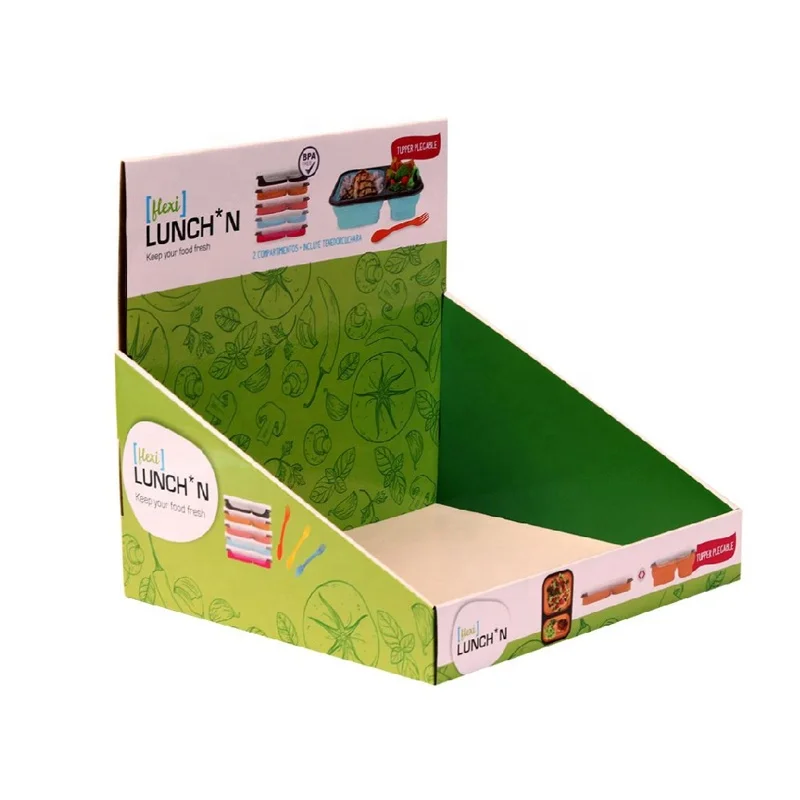 Retail Store Paper Display Stand Corrugated Cardboard Advertising ...