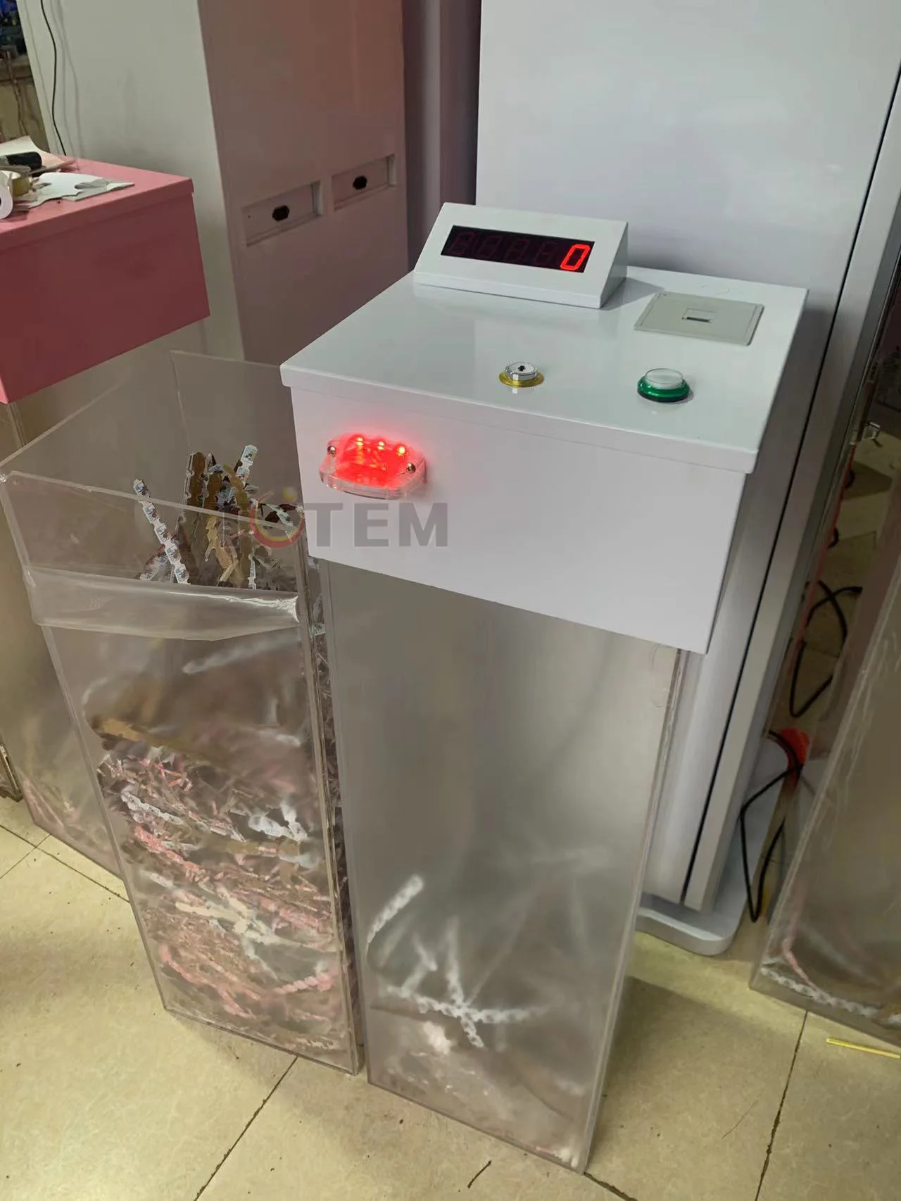 Ticket Eater/ticket Counter for Redemption - Arcade Game Center