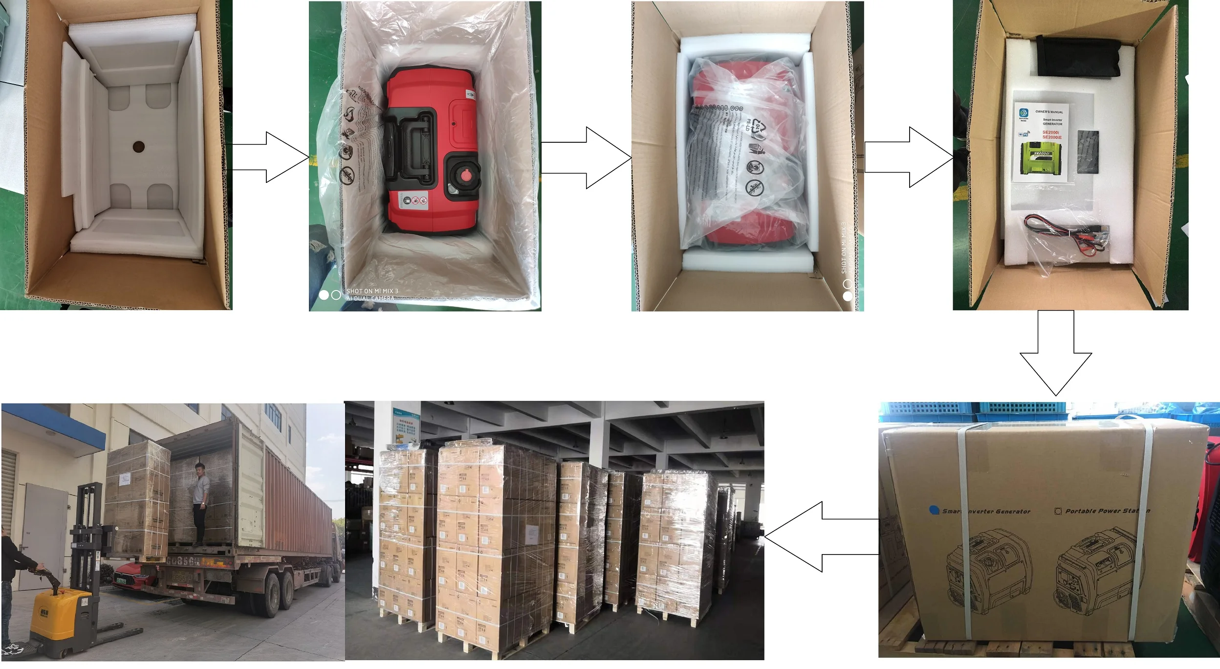 4-stroke Single Cylinder 120v /220v 3kw 4kw Digital Portable Inverter ...