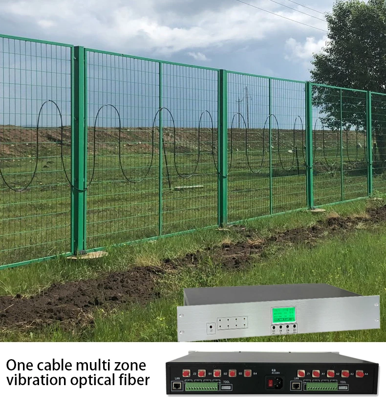 Vibration Fiber Optic Intrusion Alarm System Fiber-optic Fence ...