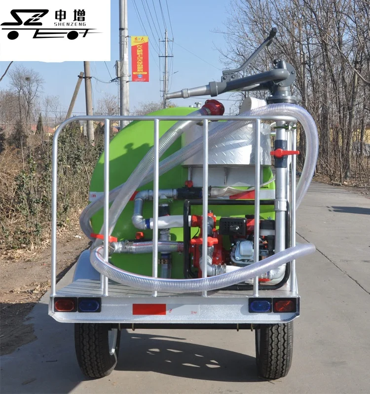Alibaba.com: 2 Wheel Trailer 1000L Fire Fighting Water Bowser: Durable, High-Capacity, Trailer ...