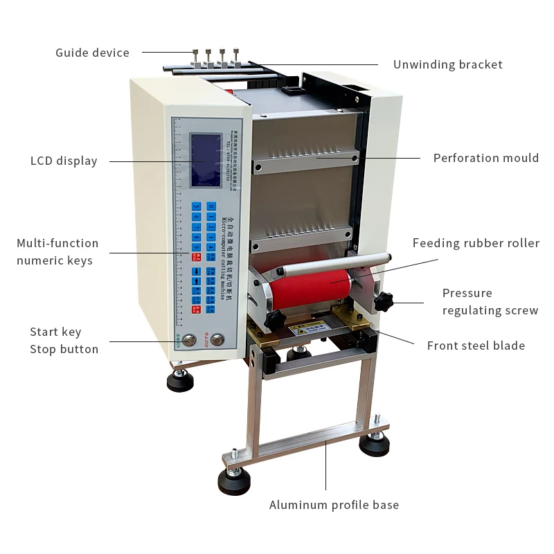 Ultrasonic Ribbon Webbing Cutting Slitting Machine for Sale