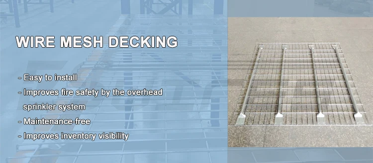 Steel Storage Warehouse Galvanized Metal Waterfall Pallet Rack Welded ...