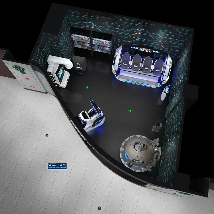 Design Build A New VR Gaming Center - 9D Virtual Reality Arcade