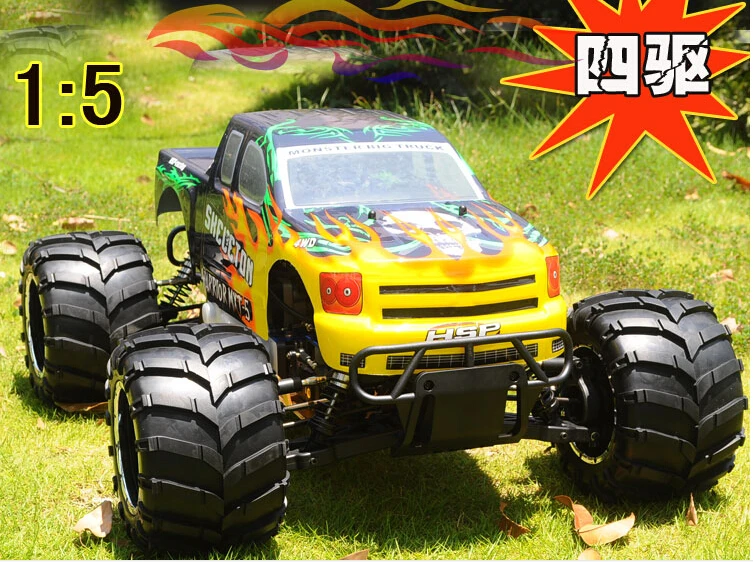 HSP 4WD 1/5 Scale Gas Powered RC CAR - 30CC Engine