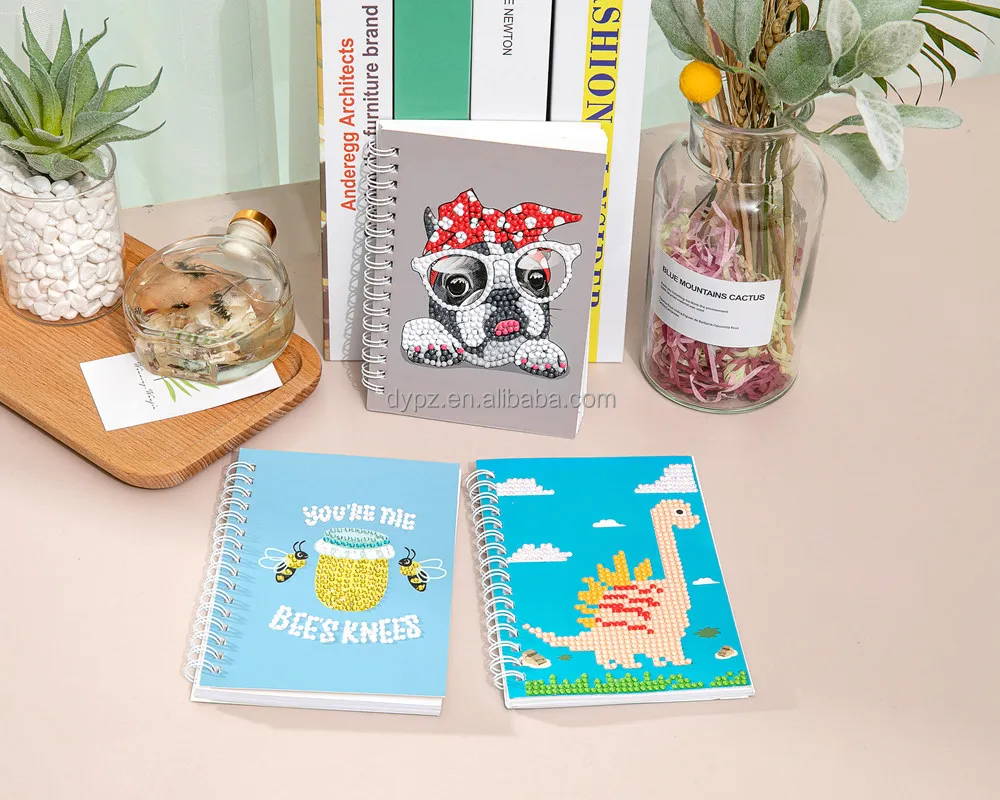 5d Diy Special Diamond Painting Notebook Sketch Book Diamond Art ...