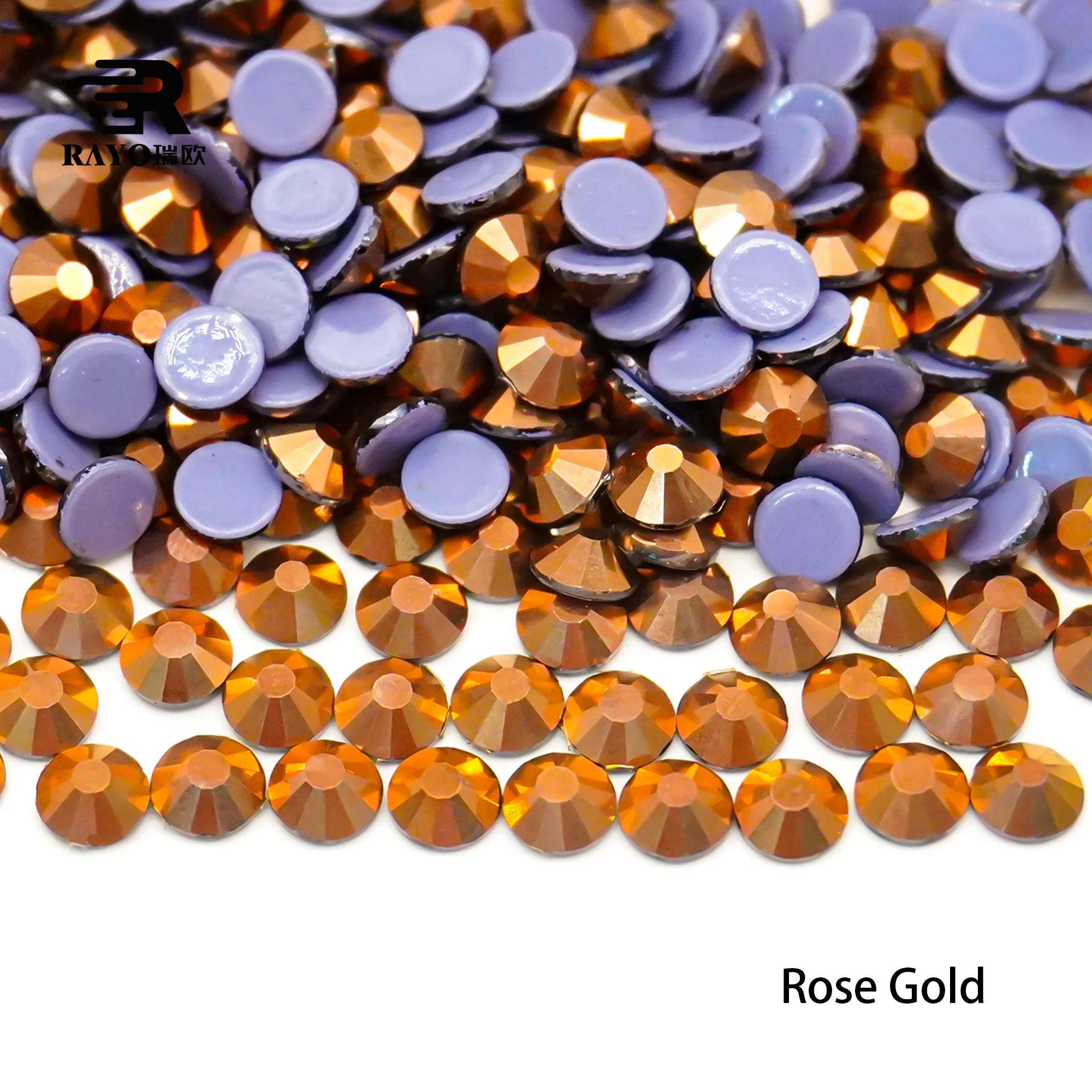 Wholesale Crystal Multicolor Hot Fix Rhinestones for Dress