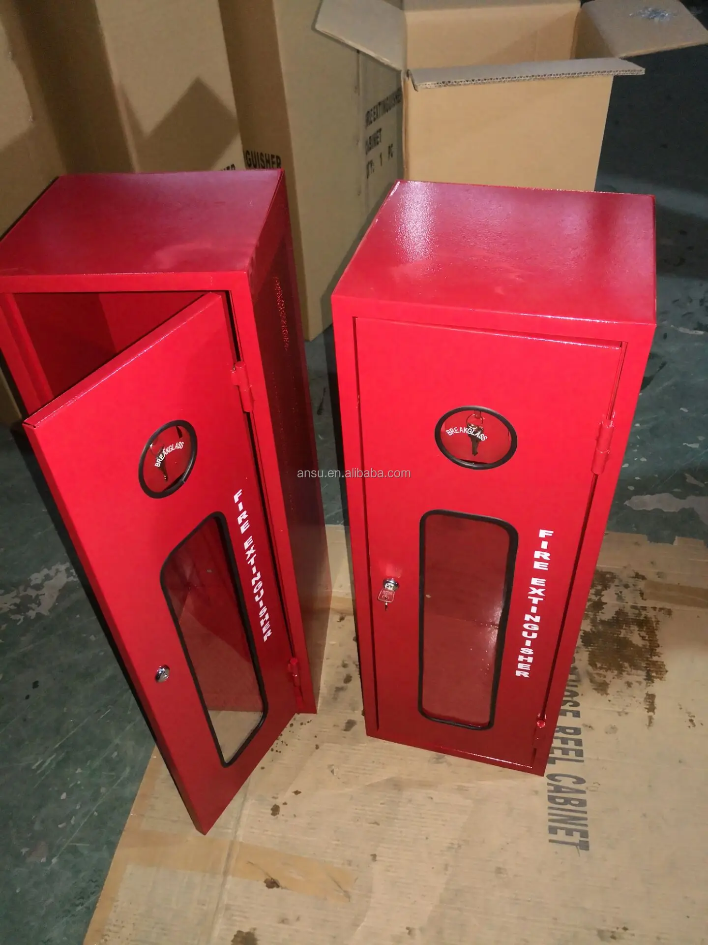 Stainless Steel SUS 304 Fire Extinguisher 6kg Cabinet Fire Fighting ...