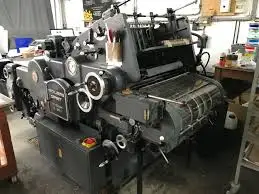 USED Heidelberg Kord 64 Offset Printer - Multicolor Printing