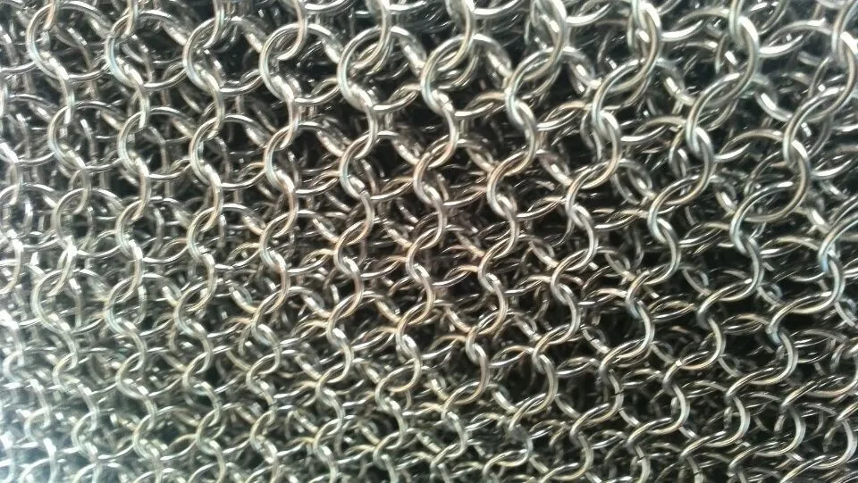 Stainless Steel Chainmail Sheet - Durable & Corrosion Resistant