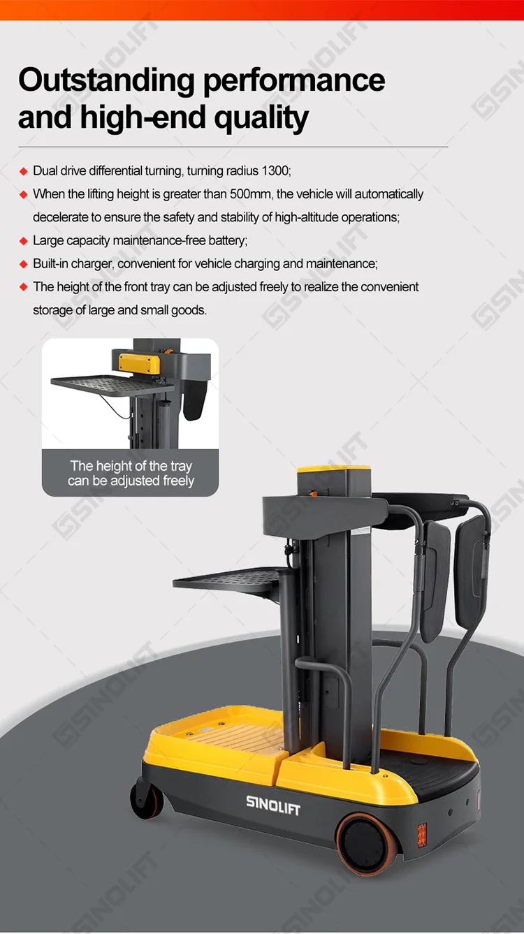 SINOLIFT Drivable Elevated Work Platform Low-Level Self Propelled ...