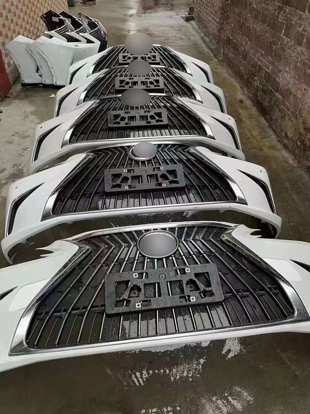 Original Used Front Bumper Assembly with Grill for Lexus LX570 2017 ...