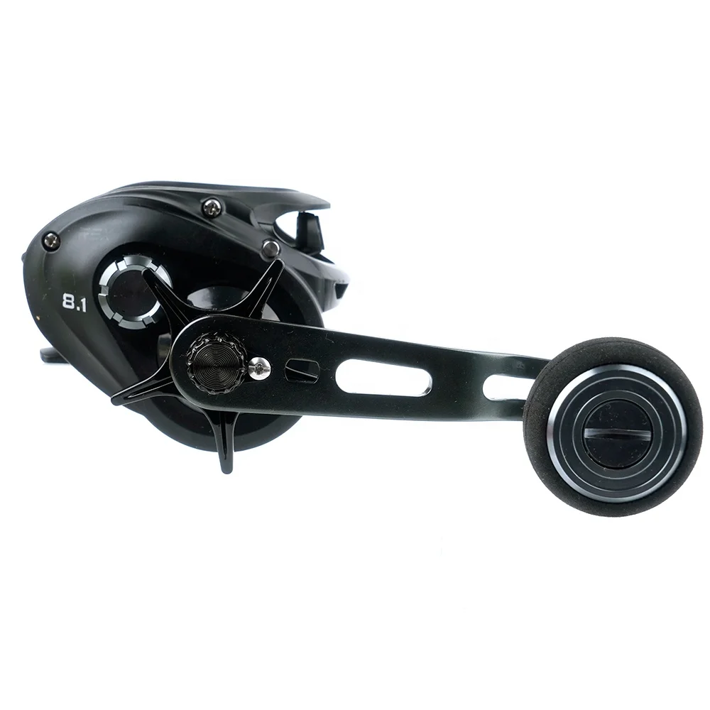 17KG Drag Fresh Carp Fishing Reel - Left Hand Use 8.1 Gear Ratio