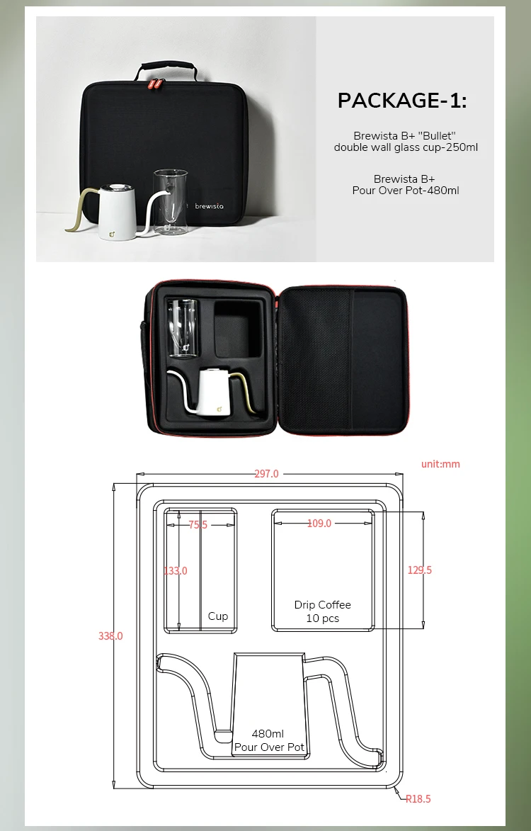 Brewista Electric Coffee Travel Set - Perfect for Outdoor