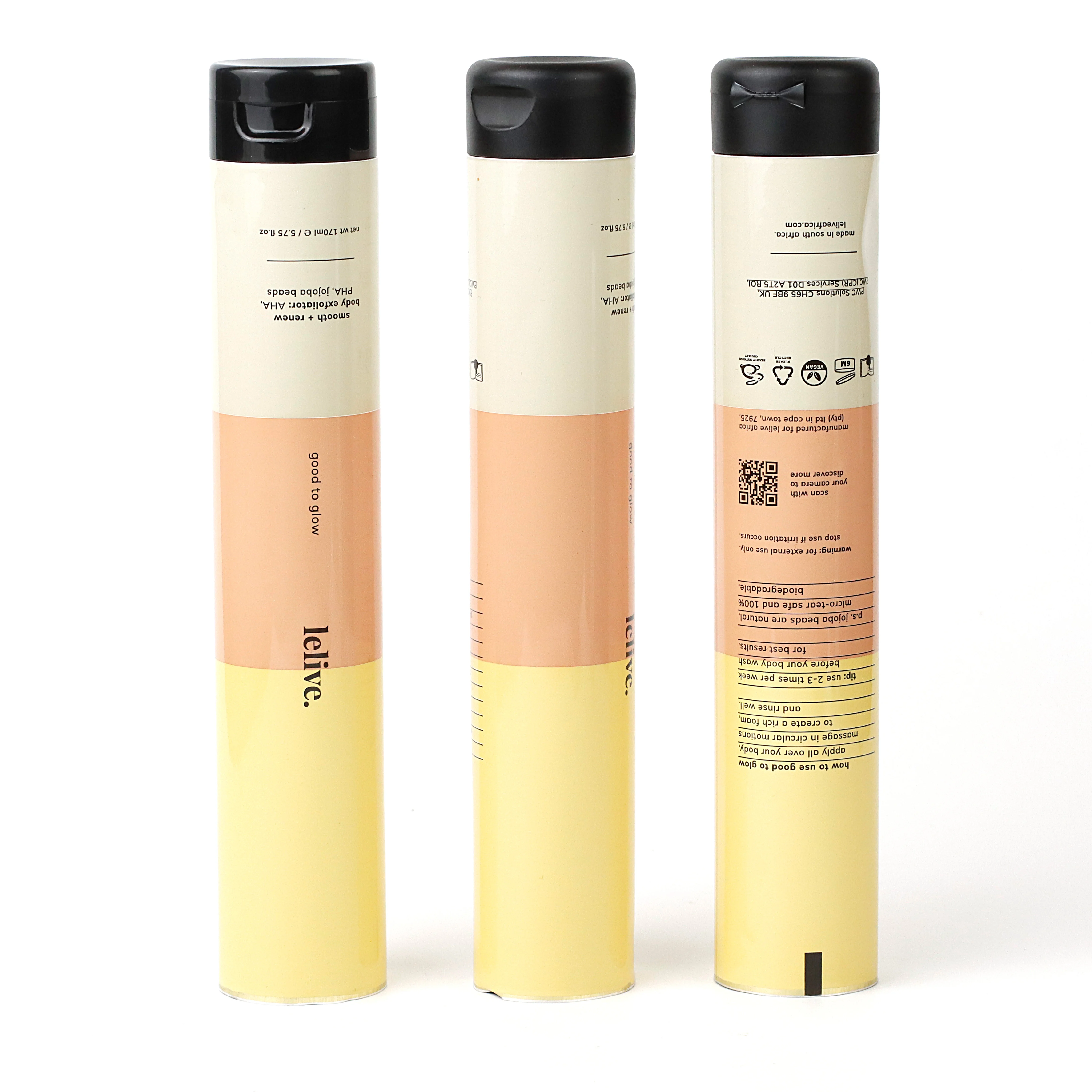 Eco Friendly Toothpaste Tube Hand Cream Shampoo Aluminum Tube Packaging ...