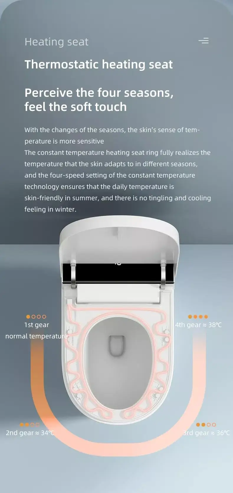 Modern Automatic Sanitary Ware Floor Mounted Elongated Auto Flush Foot ...