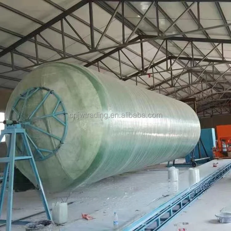 Fiberglass Tank Winding Equipment Frp Grp tank Production Line Fiber ...