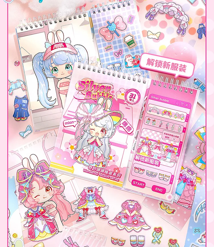 Simno Direct Selling Match Stickers Dress-Up Stickers for Kids Craft ...