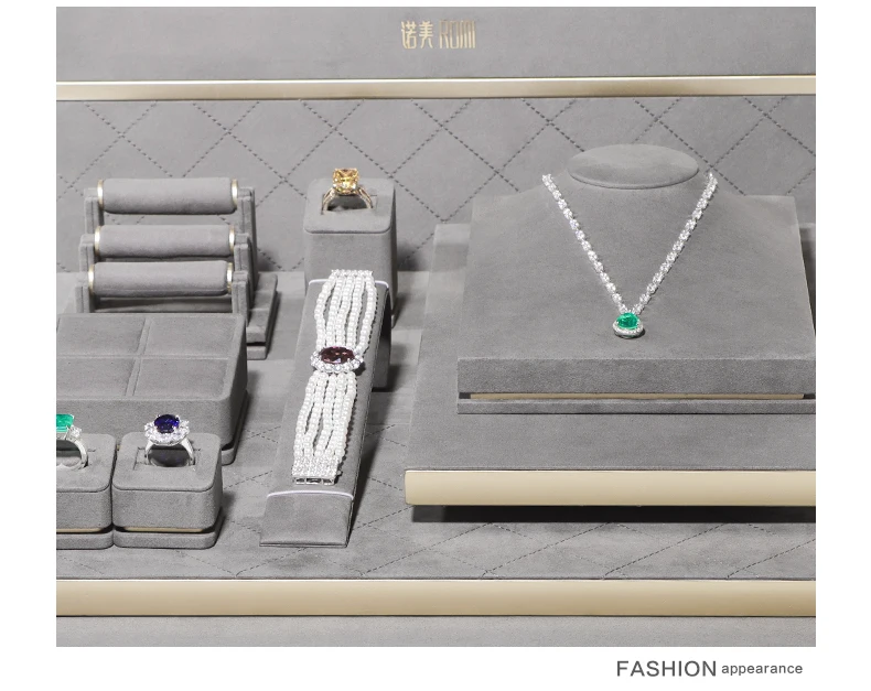 ROMI Design Customized Jewelry Stand Jewelry Display Set Luxury High ...