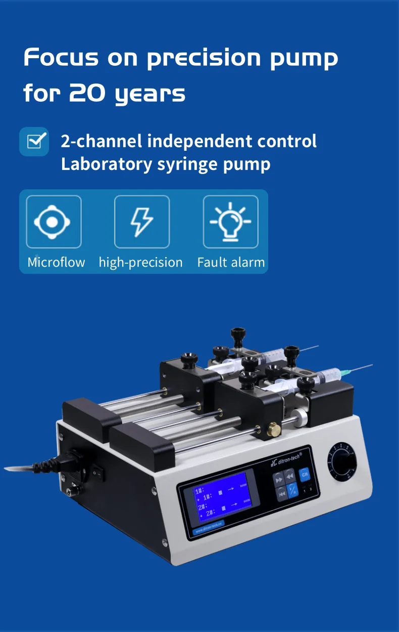 LSP02-3B Syringe Pump - Precision for Lab & Industry