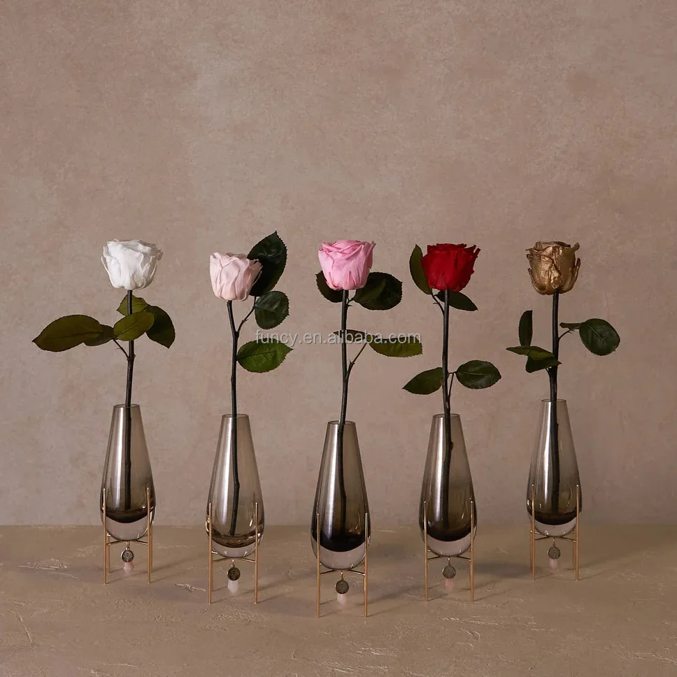 OEM Real Natural Stabilized Eternal Forever Immortal Roses Preserved ...