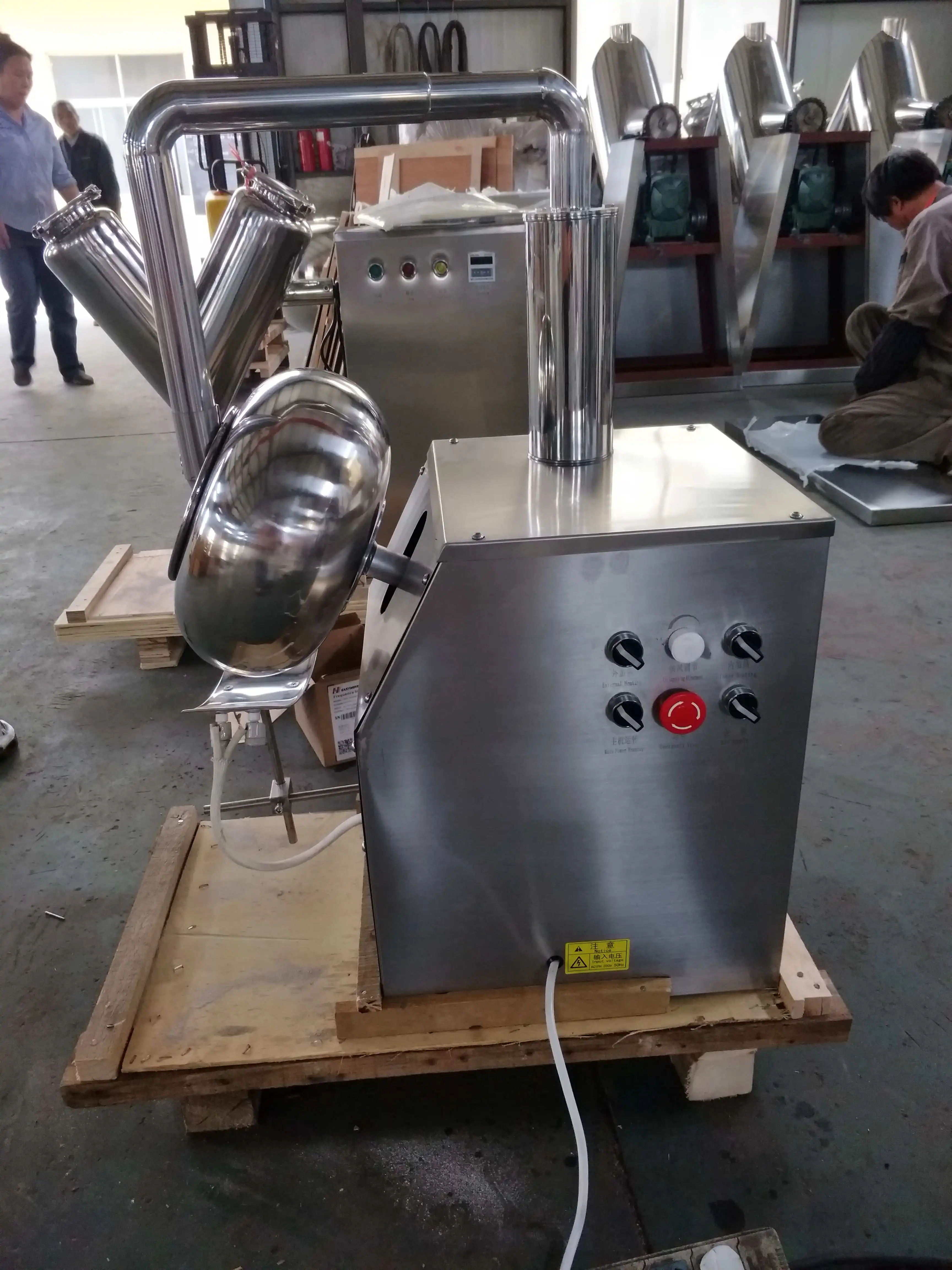 Finalwe Wholesale Rotary Drum Seed Coater Caramel Peanuts Coating ...