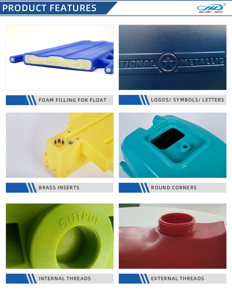 Rotational Molding Custom Water Fuel Tank Diesel Roto Molding Storage ...