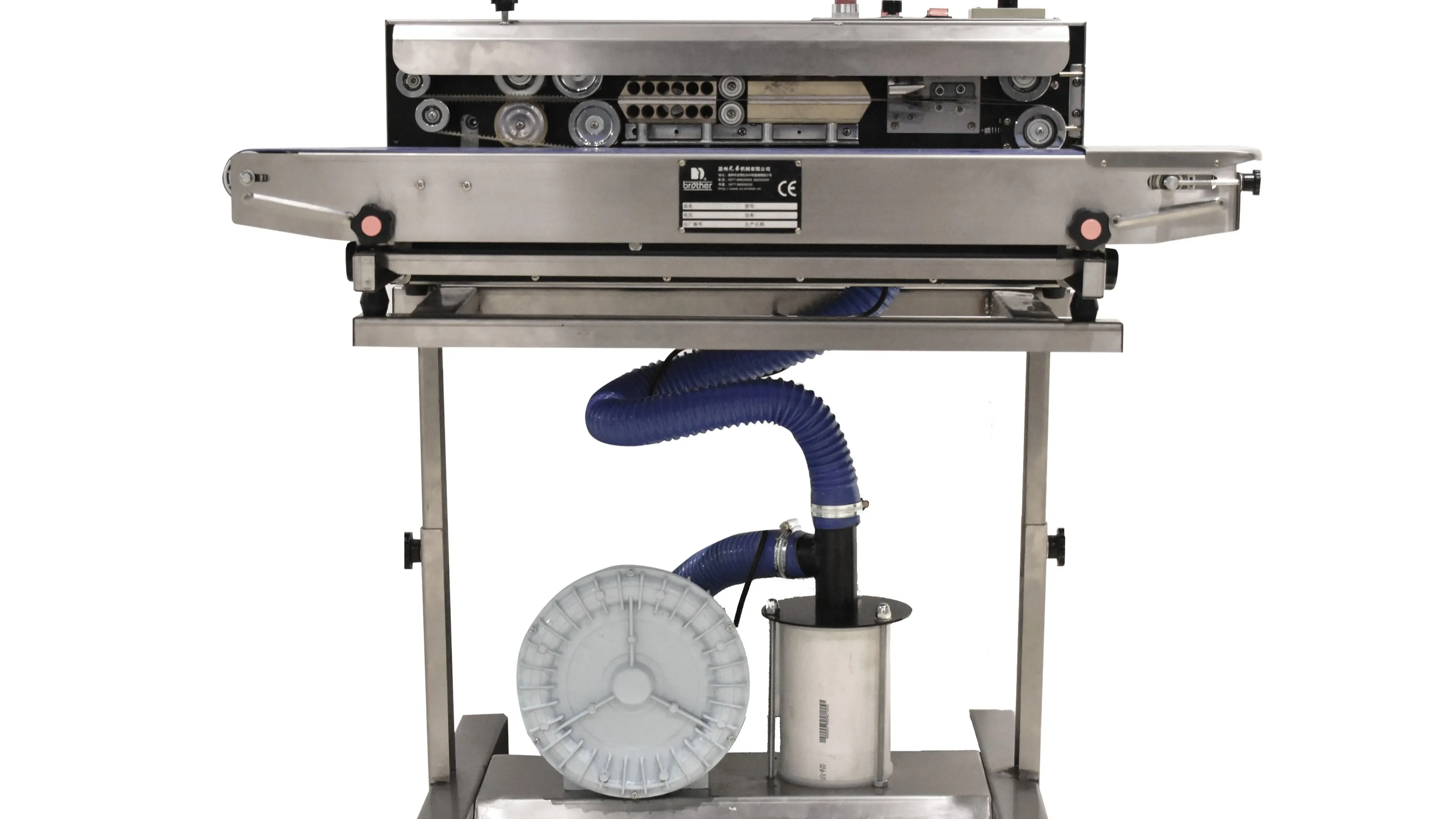 Semi Automatic Horizontal Continuous Plastic Bag Heat Sealing Machines ...