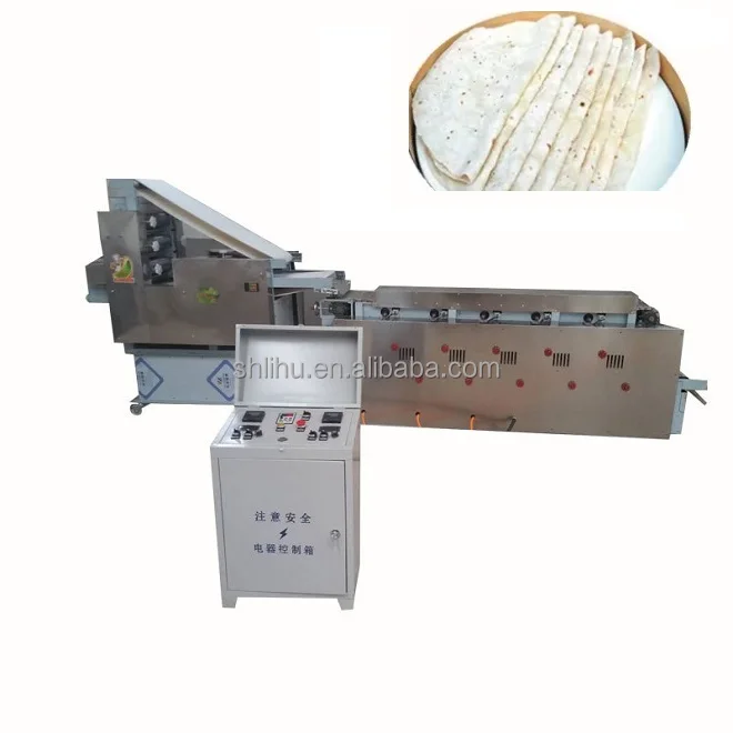 Full Automatic Electric Commercial Bread Maker Machine Flat Arabic Pita ...