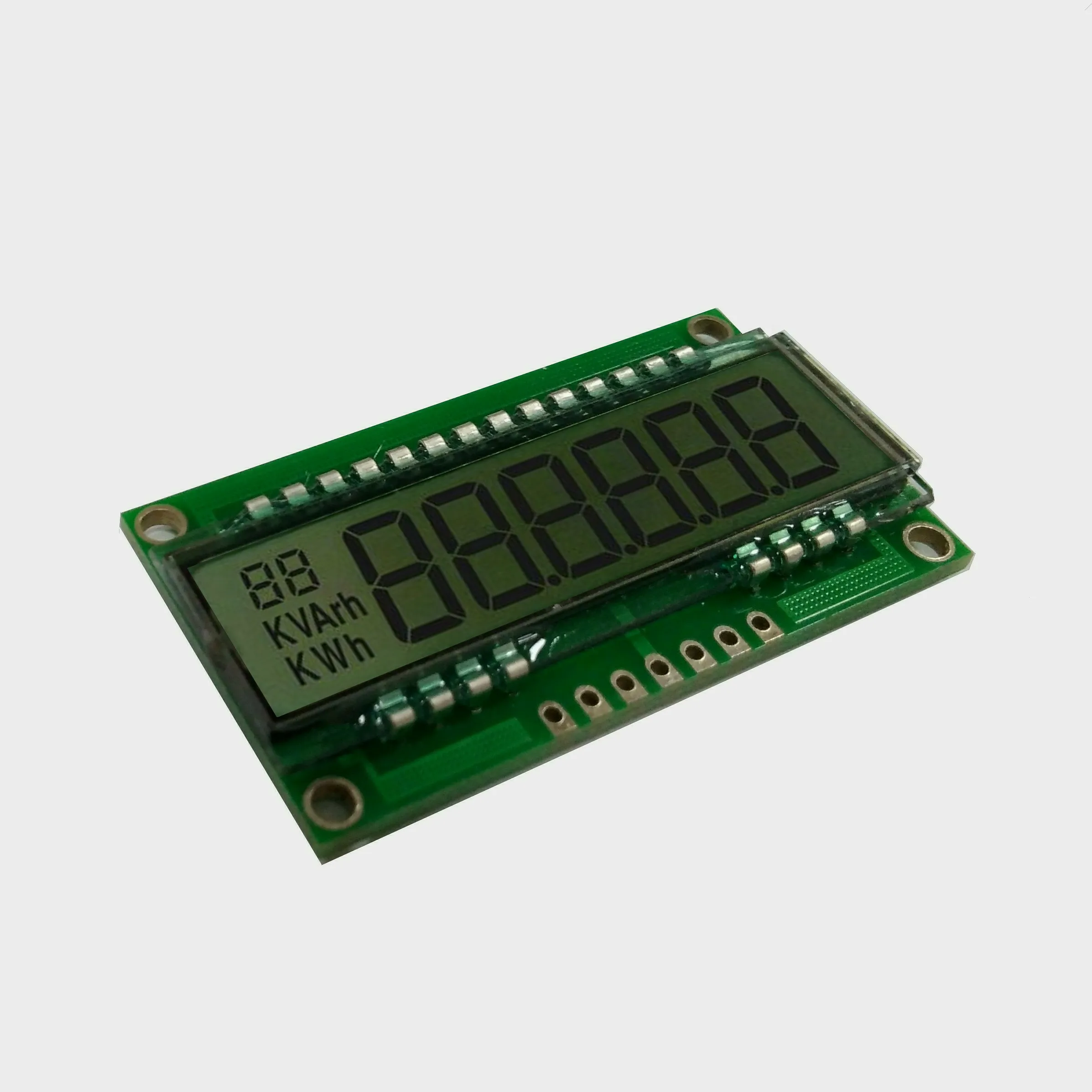 7 Pin Connector Spi Serial Interface 7 Segment Energy Meter Lcd Display ...