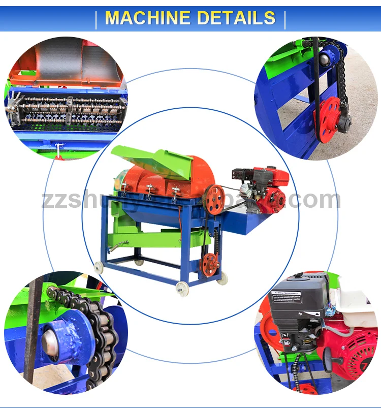 Multifunctional Soybean,Millet,Sorghum,Corn Thresher,Maize Sheller ...
