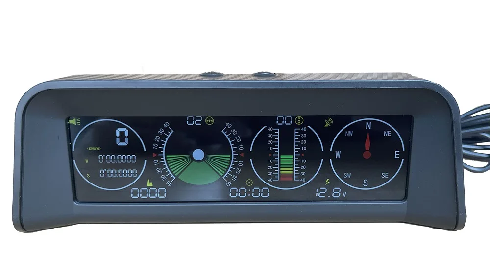 Vjoycar Automotive Gps Off-road Slope Meter Speedometer Odometer Speed ...