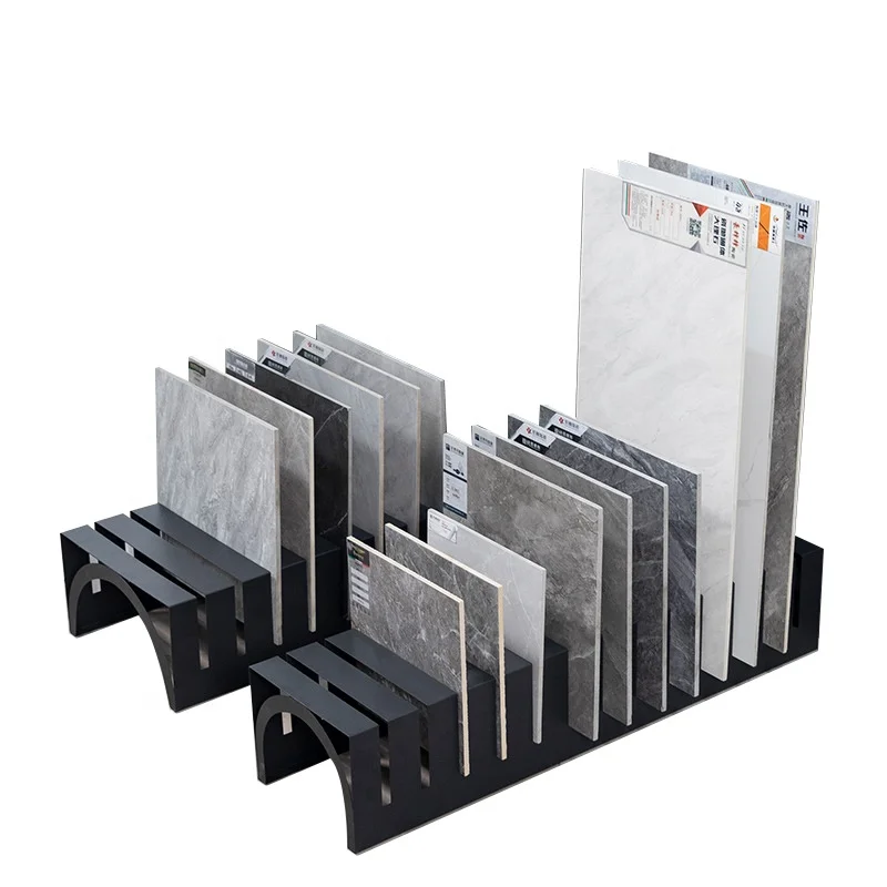 Retail Floor Ceramic Tiles Display Rack Stand Stone Marble Tile Sample ...