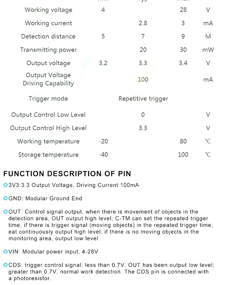 Hc-sr501 Hc-sr505 Am312 Sr602 Hw-ms03 Adjust Ir Pyroelectric Infrared ...
