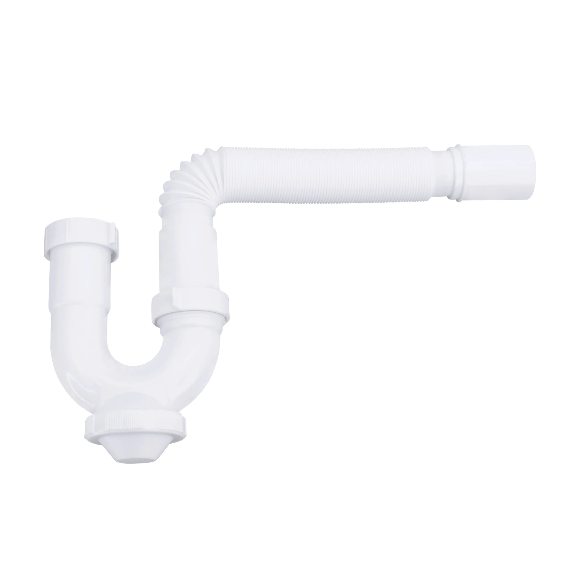 Cheap Basin Drain Head Flap Bottle Type Plastic Siphon Pipe PVC Siphon ...