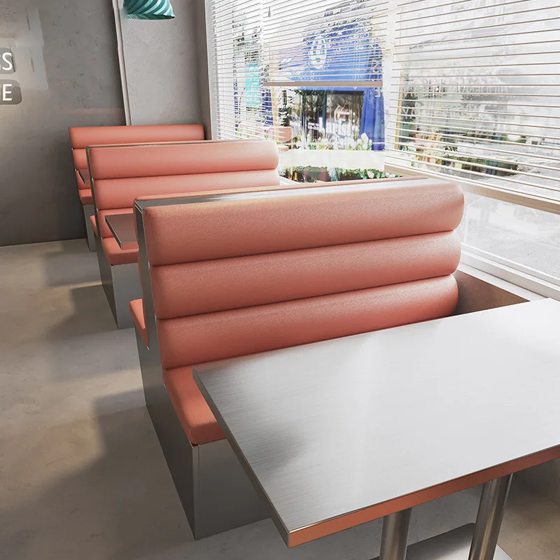 Luxury Hotel Restaurant Tables and Booth Seating Modern Comfortable ...