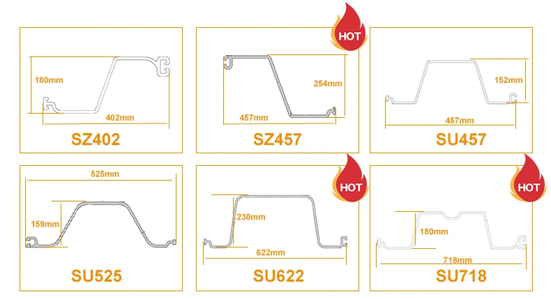 Z Type PVC Sheet Piles SZ457 Ideal for Seawall and Retaining Wall ...