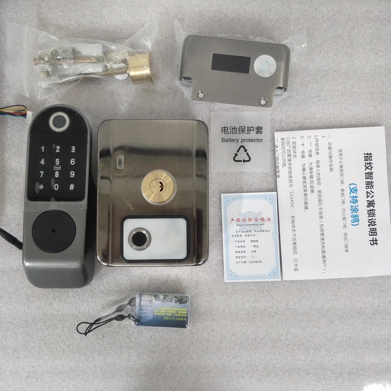 Korea Digital Door Lock Smart Multiple Functions Handle Lock Waterproof ...