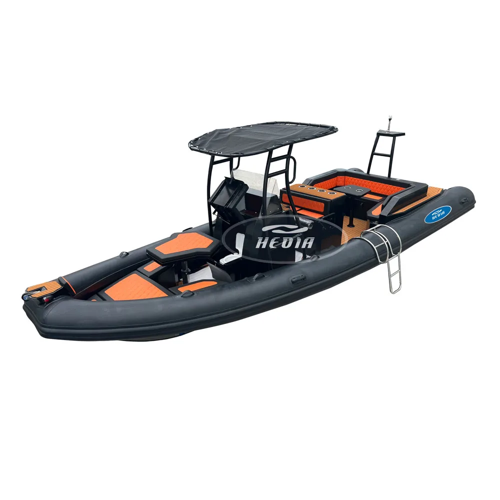 Alibaba.com: 8m aluminum rib fishing boat with center console and ...