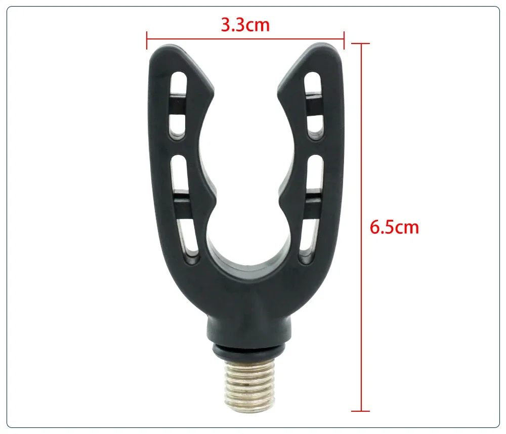 Hirisi Carp Fishing Rod Rest Head Rubber for Fishing Bank Sticks Buzz ...