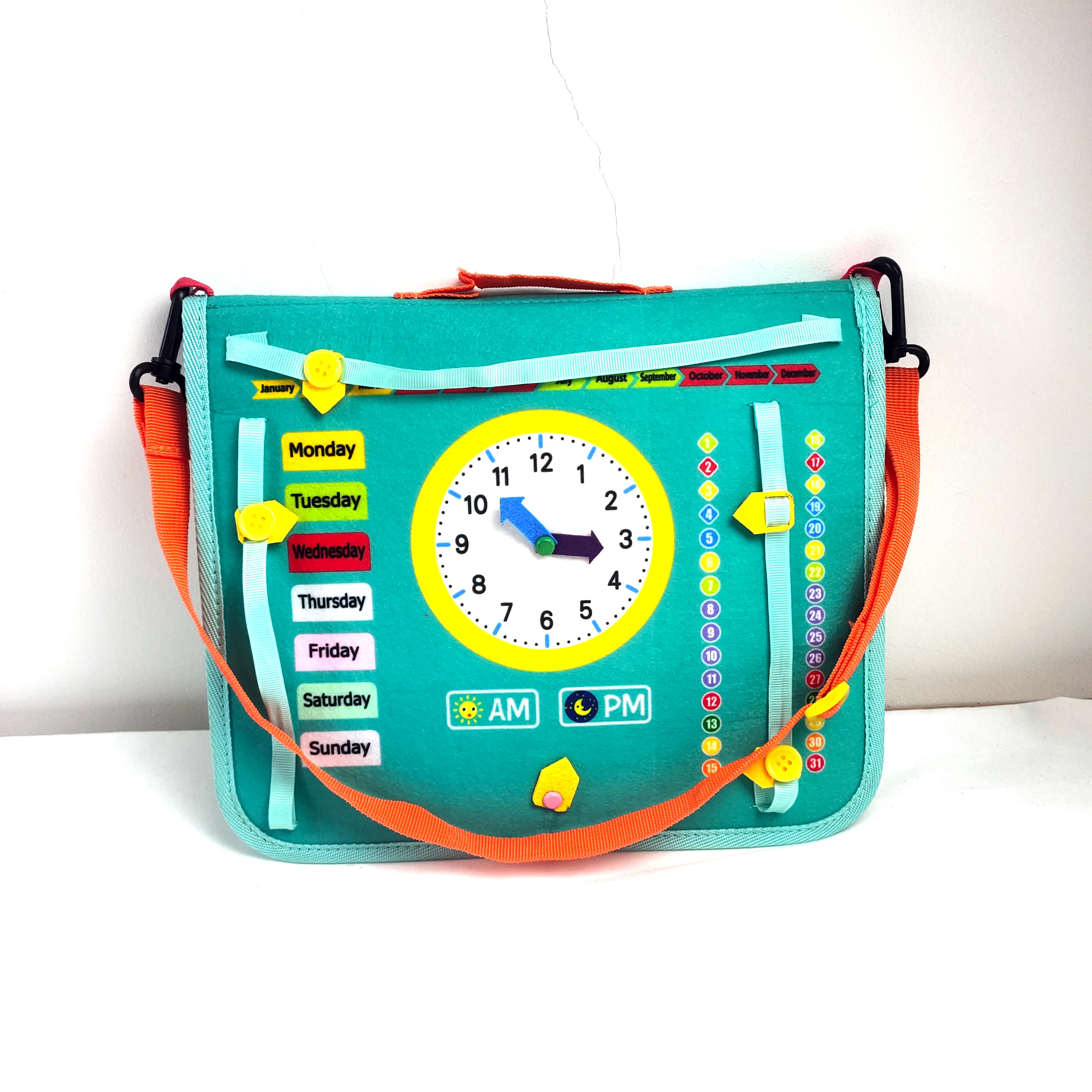 Educational Activities Travel Busy Book Preschool Montessori Toys ...
