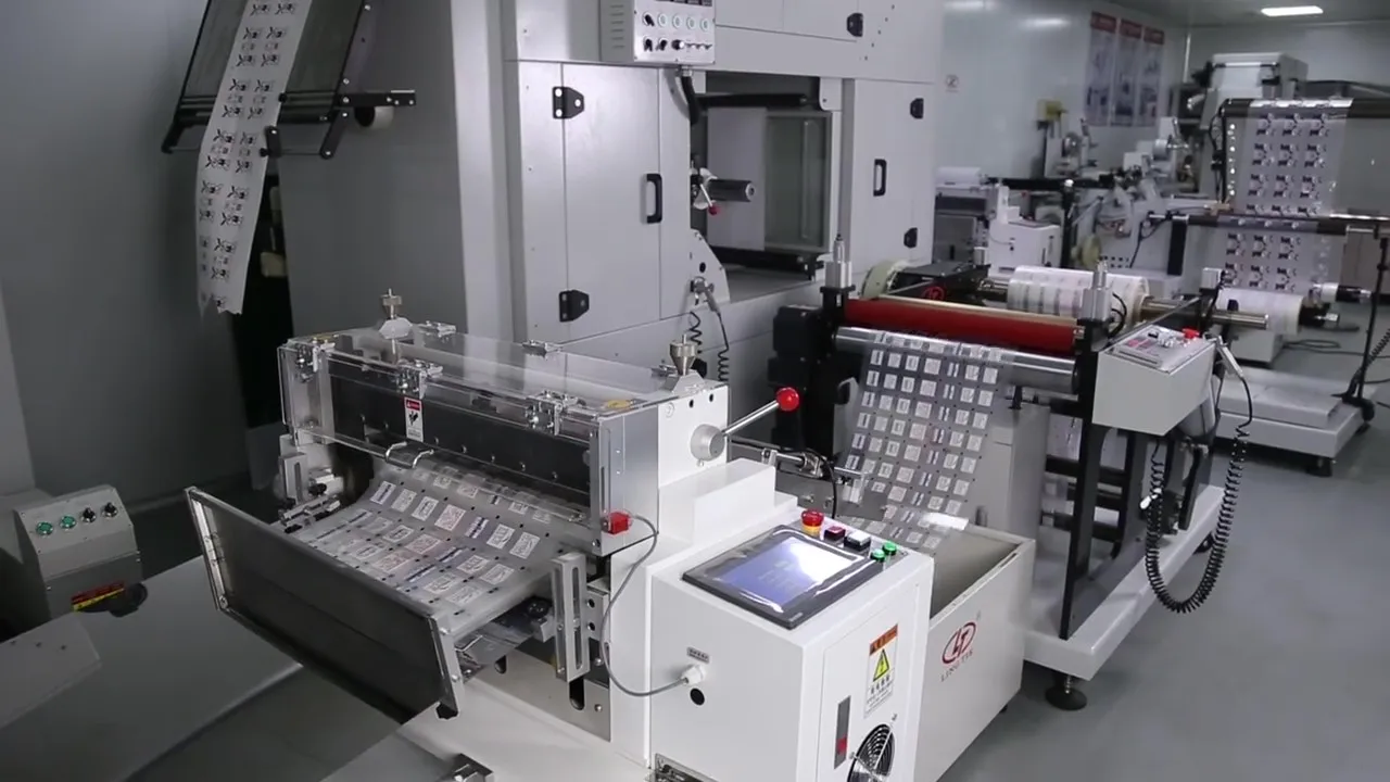 Automatic Screen Printing Machine for Adhesive Sticker Labels