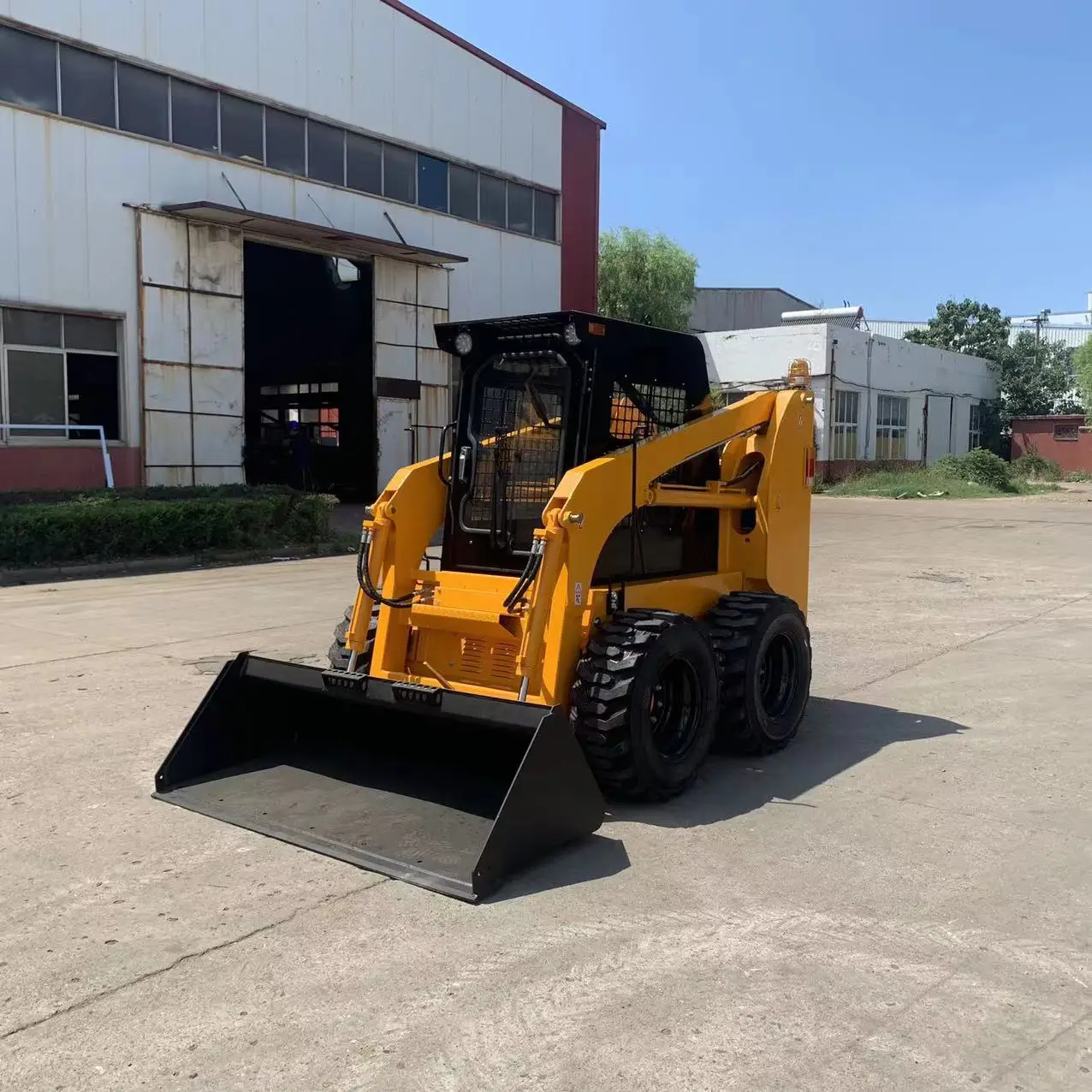 Toho Mini Skid Steer Track Loader Earthmoving Skid Steer Fully ...
