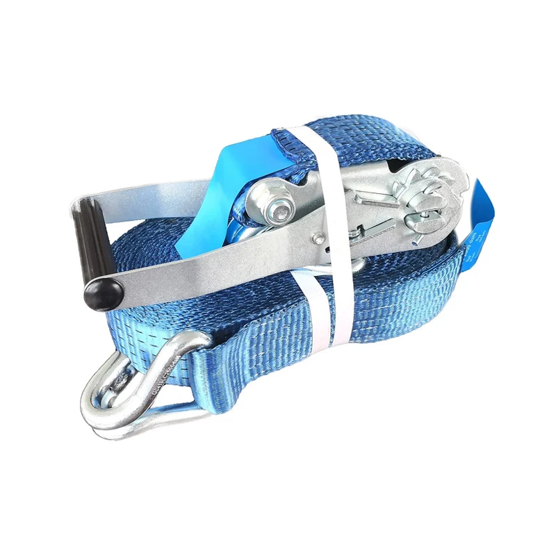 2 Inch Heavy Duty Truck Retractable Ratchet Load Strap 50mm Polyester ...