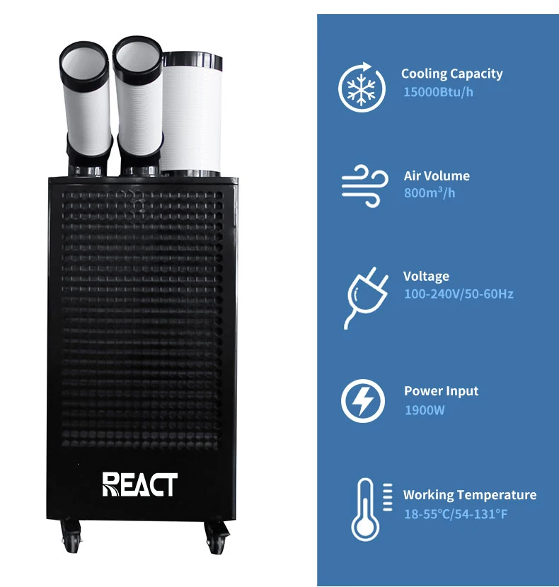 15000 Btu Portable Server Room Air Conditioner - Efficient Cooling